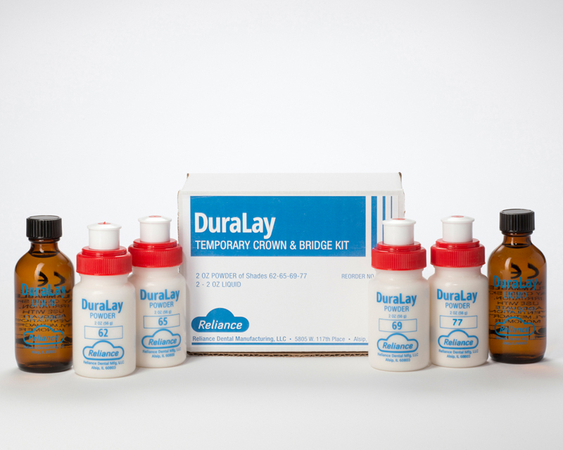 DURALAY TEMPORARY CROWN & BRIDGE KIT | Reliance Dental Manufacturing